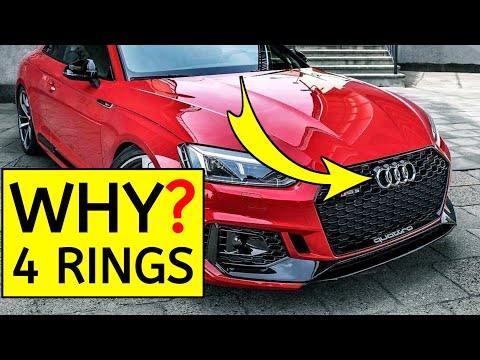 🤔 Why Audi Has 4 Rings?