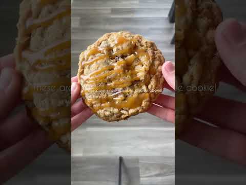 Crave Cookies’ ACTUAL Carmelita Cookie recipe!😍