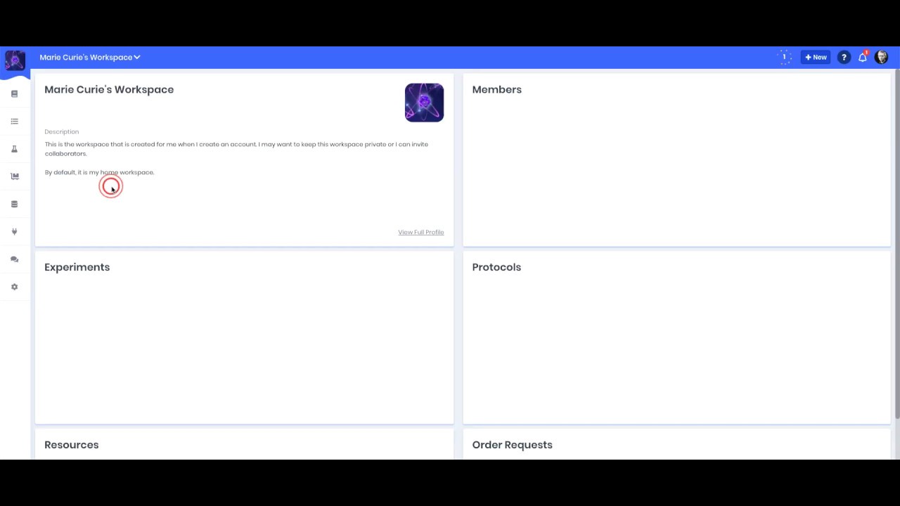 How to switch between workspaces