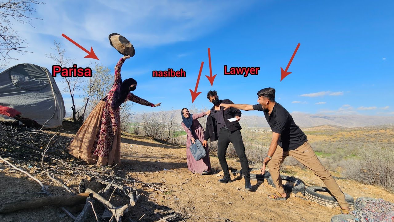 Lawyer's presence in the case of Vahid's mother being kidnapped by Nasibeh Pelid and her brother