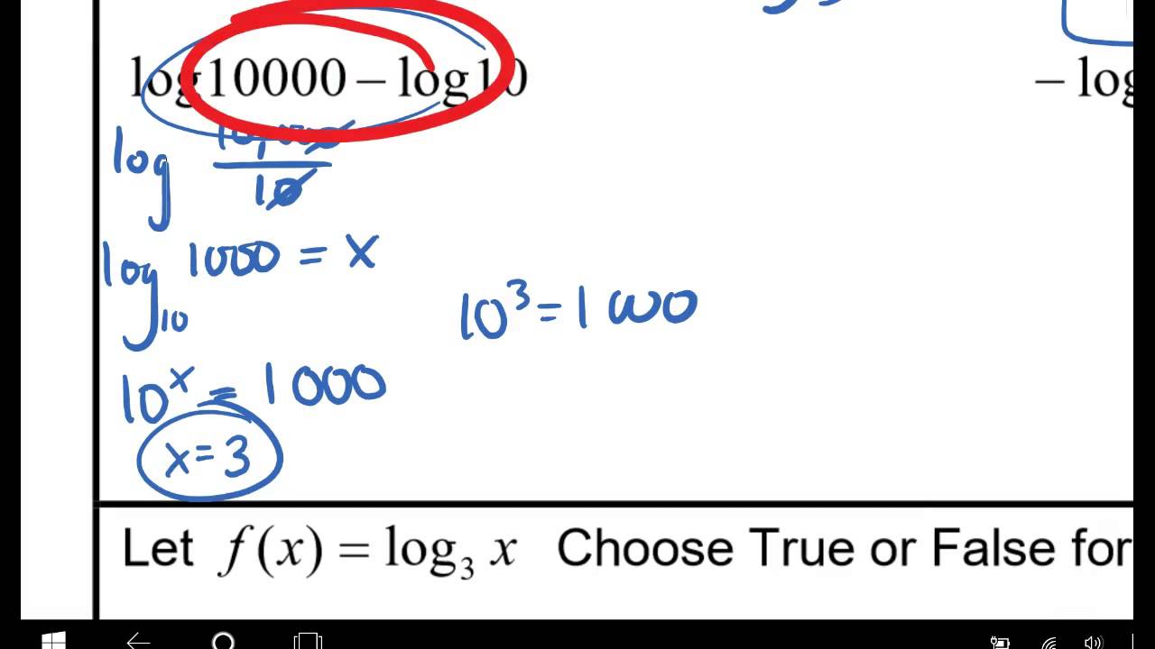 Algebra 2 - Unit 8 Exponential and Logarithmic Functions