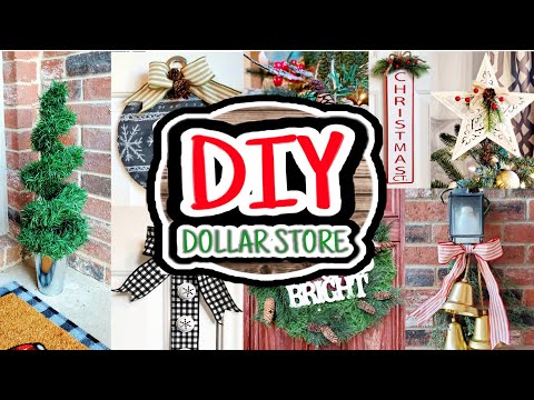 8 Quick Easy DIY Christmas Decorations | DIY Dollar Store Christmas Decor 2019