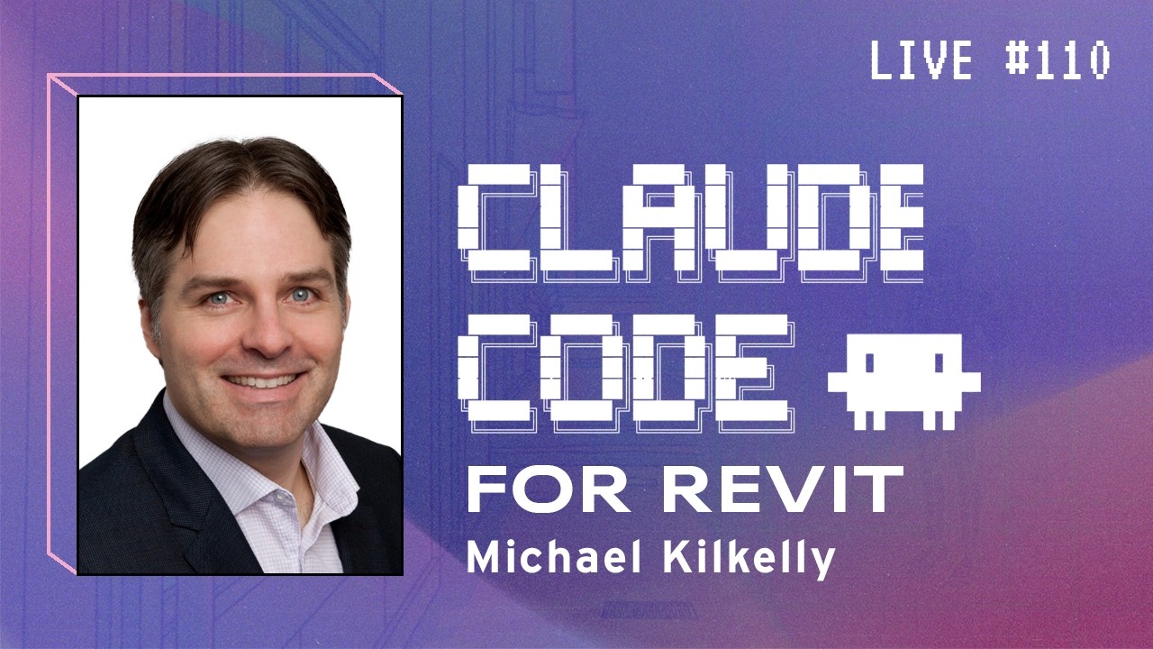 Claude Code for Revit w Michael Kilkelly |  BIM Pure Live 110