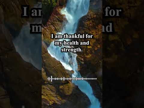 Morning Gratitude | Positive Morning Affirmations | Positive Affirmations for Gratitude & Abundance