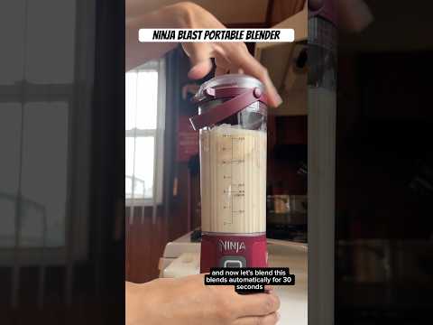 Ninja Blast Portable Blender Test with Ice #short #portableblender