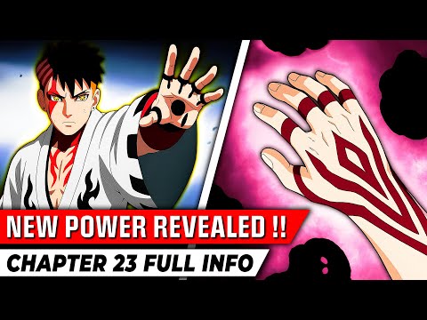 Kawaki's New Power Revealed ✅ Chapter 23 Full Info 🚨 Boruto Two Blue Vortex