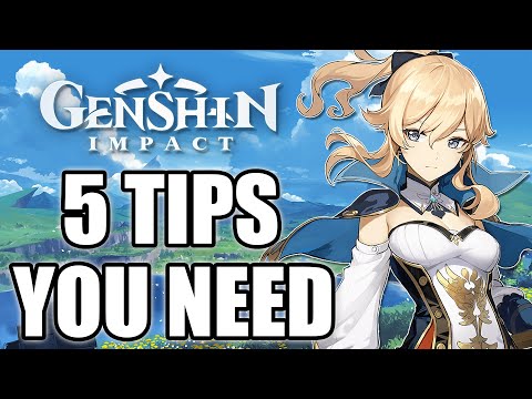 Top 5 Tips For Beginners in GENSHIN IMPACT