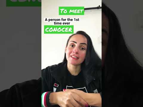 “To meet” in Spanish ? Learn the correct verb to use it!