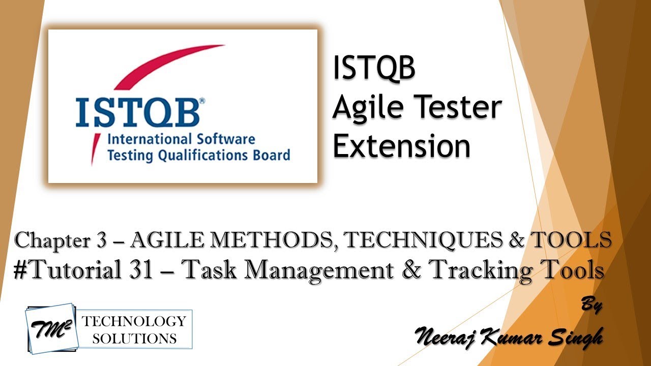 ISTQB Agile Tester Extension | 3.4.1 Task Management and Tracking Tools | ISTQB Tutorials