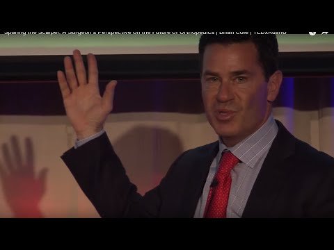 Sparing the Scalpel: A Surgeon’s Perspective on the Future of Orthopedics | Brian Cole | TEDxRushU