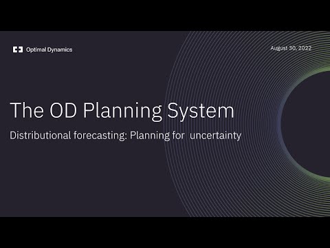Distributional Forecasting: Planning for Uncertainty