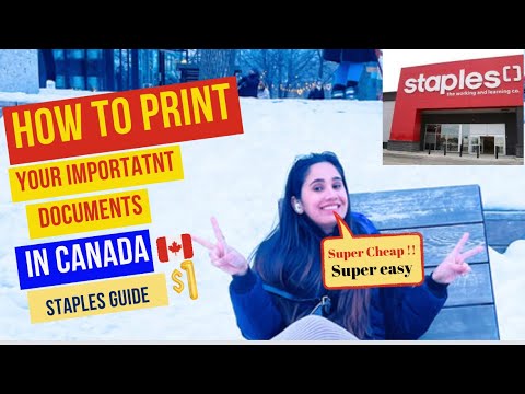 HOW to print your Resume in Canada🇨🇦 | International student should know