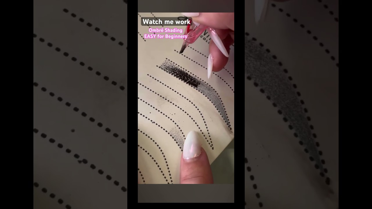 PMU Coach: ombré brow tutorial for beginners