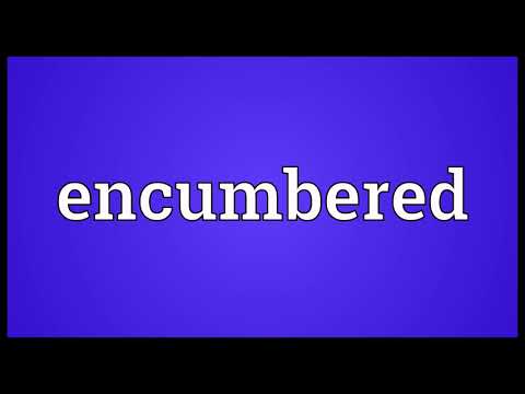Encumbered Meaning | Wordogram