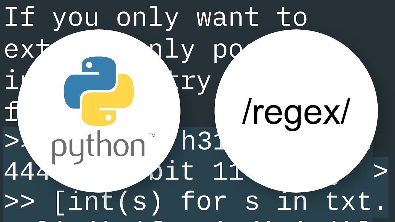 How to extract numbers from a string in Python?