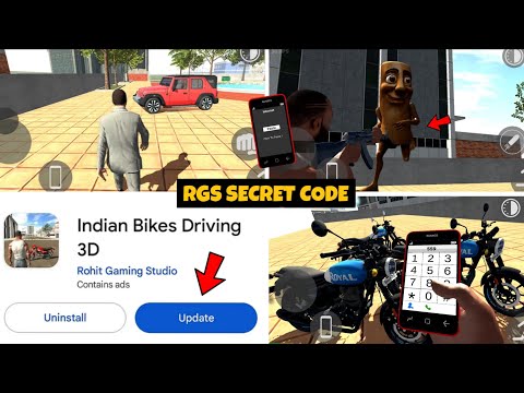 PLUGIN UPDATE RGS SECRET CHEAT CODE? INDIAN BIKE DRIVING 3D NEW UPDATE 2025