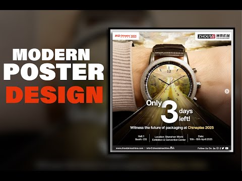 Modern Graphics Design | Poster Design l How To Create Illusion Photo Manipulation In Photoshop