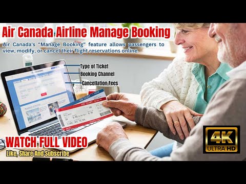 Air Canada Airline Manage Booking