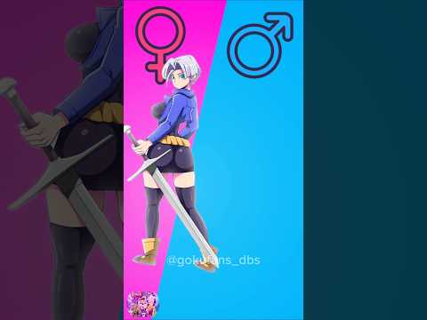 Gender Swap Dbs Character βοΈ #shorts #dbs #goku #dragonball