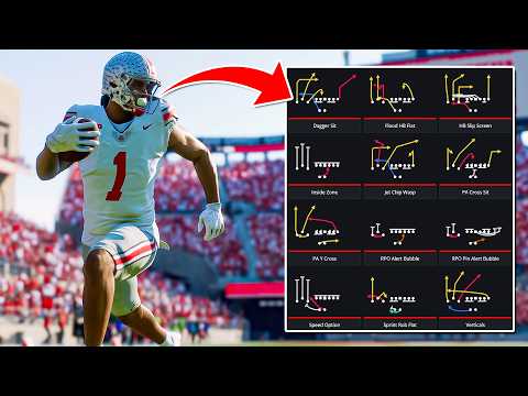 BEST Beginner Offense in College Football 25! Unstoppable Scheme!