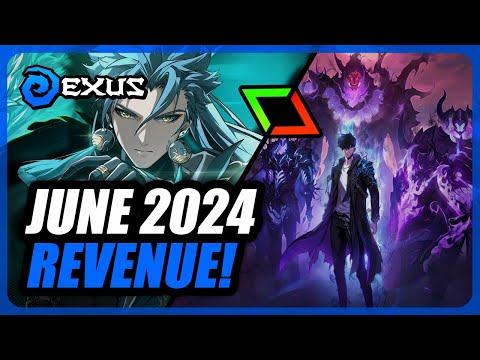 June 2024 Gacha Game Revenue!