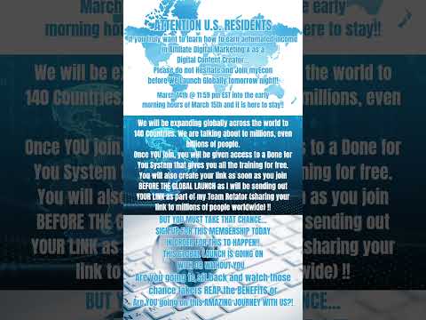 myEcon 2025 Global: U.S. Residents Joining Before the Launch!! @AchieveWithLeslie