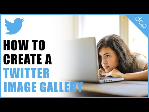 How to create an image gallery on your twitter business profile