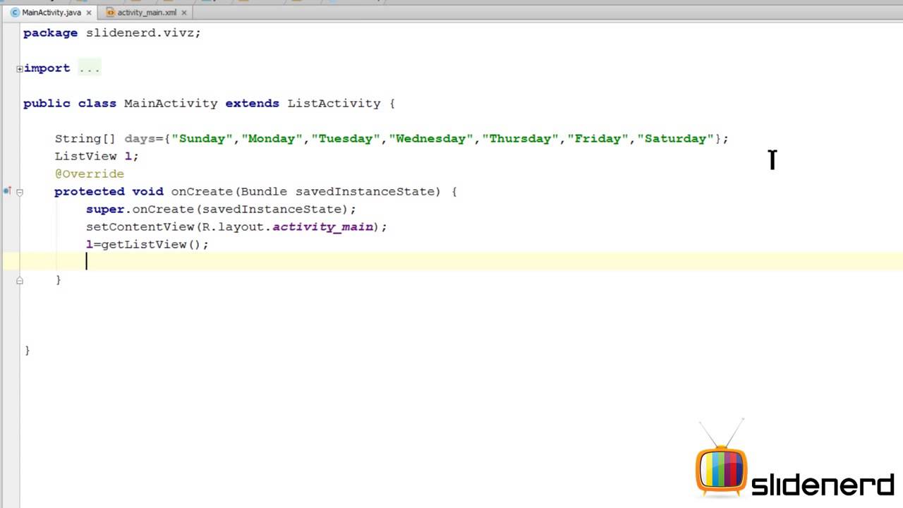 80 Android ListActivity Part 2  Android Application Development Tutorial HD