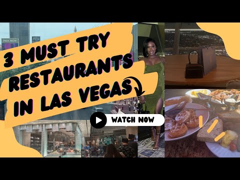 3 MUST TRY RESTAURANTS IN LAS VEGAS | MON AMI GABI | TOP OF THE WORLD STEAKHOUSE | BACCHANAL BUFFET