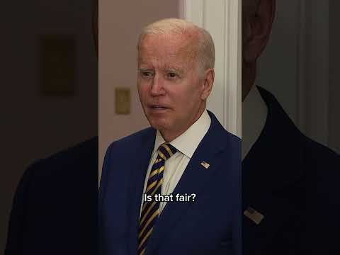 Reporters Ask #presidentbiden If #studentloan Debt Cancellation Plan Is Unfair