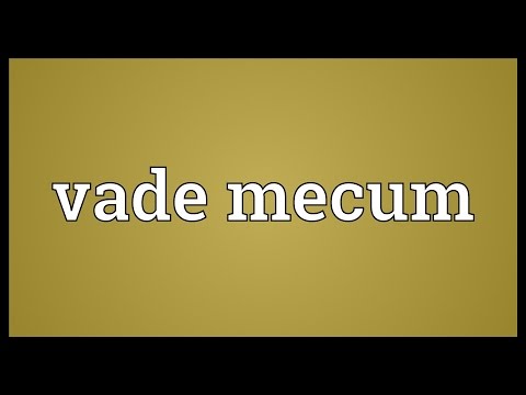 Vade mecum Meaning