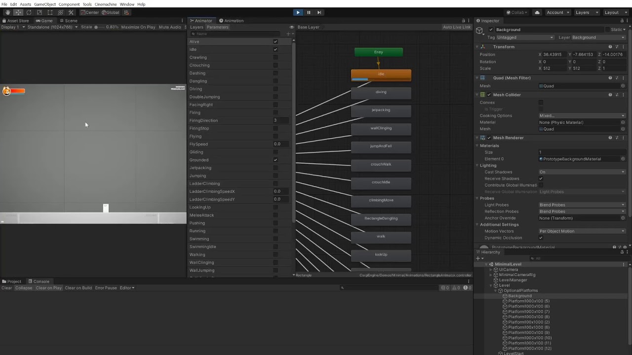 Game Design 101 - Corgi Basics