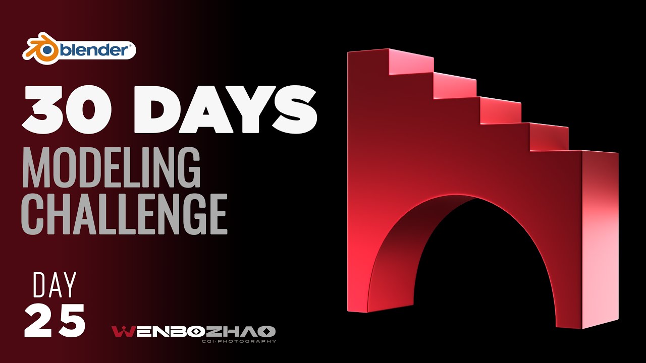 Day 25 | 30 days modeling challenge in Blender