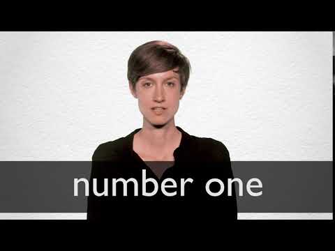 NUMBER ONE definition and meaning | Collins English Dictionary
