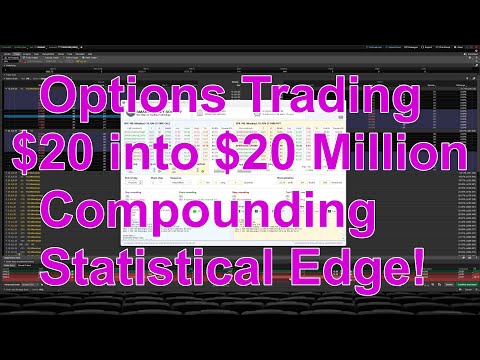 Options Trading: Transform $20 into $20 Million with Compounding and Statistical Edge!
