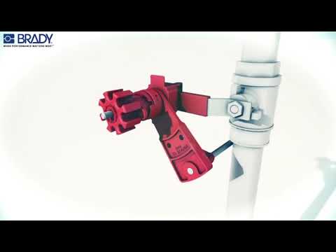 Brady Universal Valve Lockout: Installation
