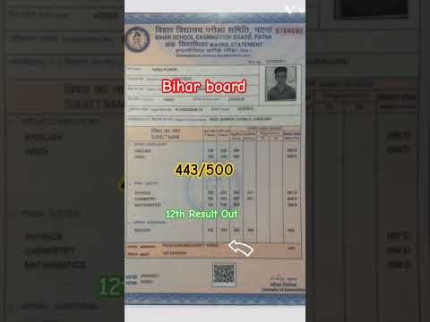 Bihar board class 12th Result 2025 | Class 12 result 2025 Bihar Board