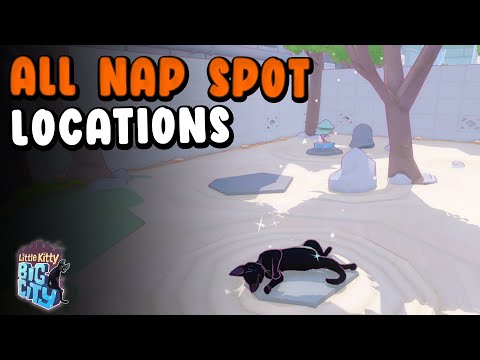 All Cozy Nap Spots – Little Kitty Big City