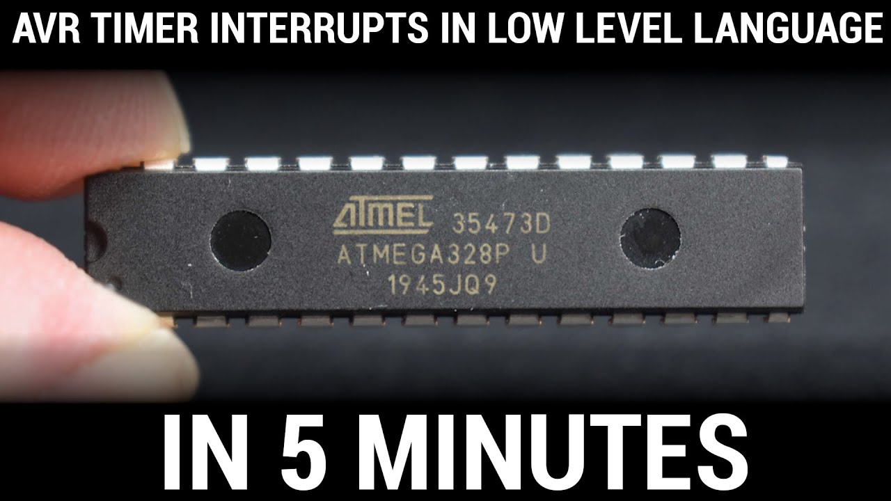 AVR Timer Interrupts in 5 Minutes