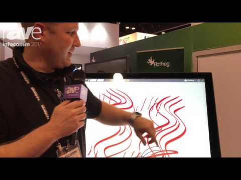 InfoComm 2017: Volanti Displays Features the 65" 4K Multi-Touch Display with InGlass Technology