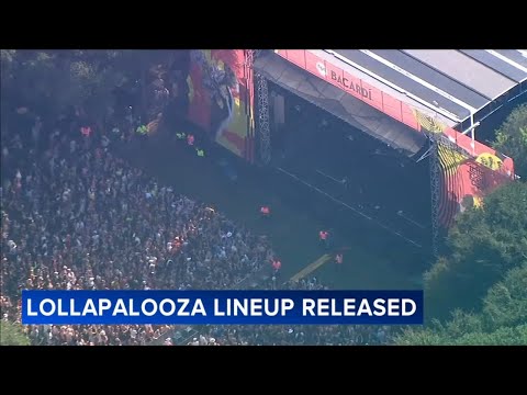 Lollapalooza releases full 2025 lineup