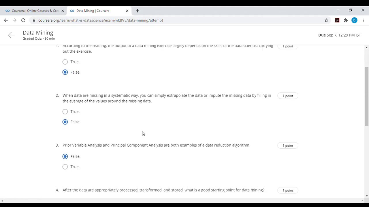 Data Mining   Coursera