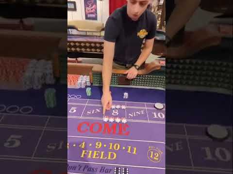 How the dealer knows whose bets are who's and what your position is at the table #casino #craps