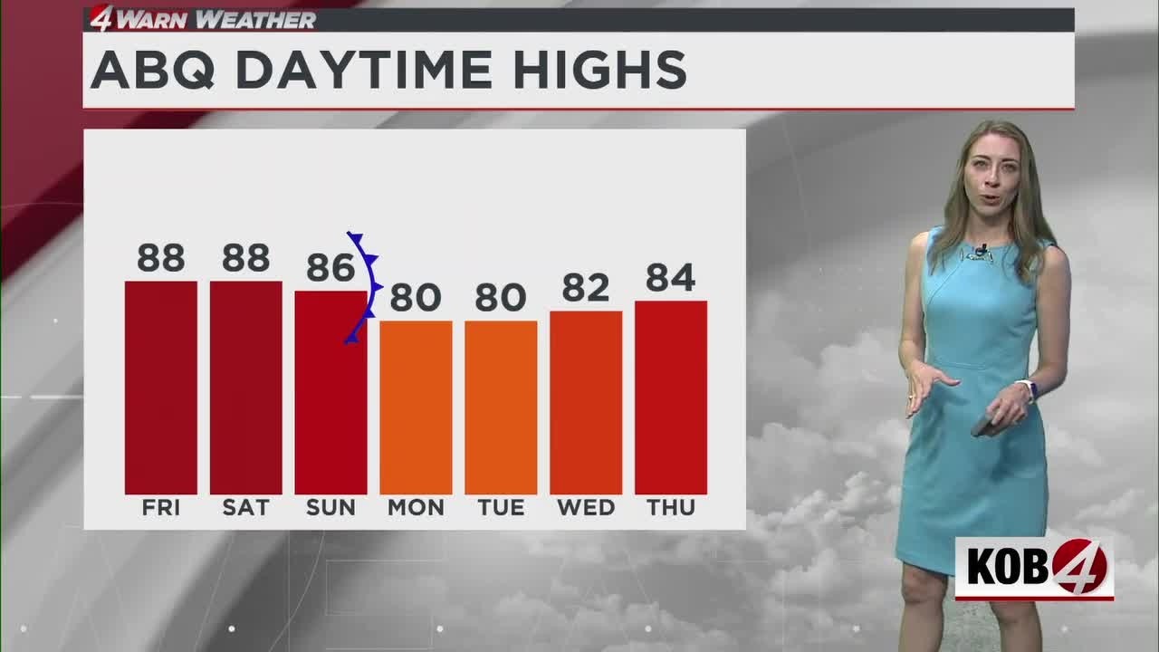 Amanda Goluszka  Friday morning forecast