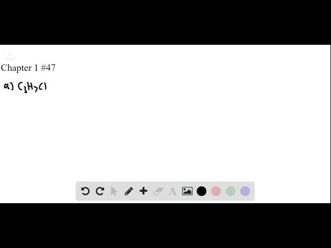 Draw all possible isomers for each molecular formula. a. C_3H_7Cl (two isomers) b. C_2H_4O (three i…