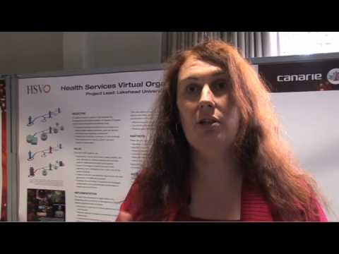 Health Services Virtual Organization: CANARIE NEP-1 project