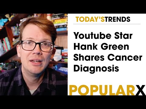 Youtube Star Hank Green Shares Cancer Diagnosis