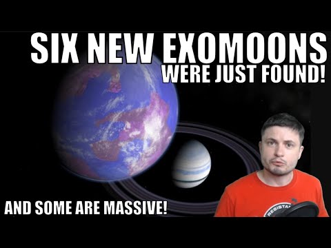Discovery of six new exomoons around distant planets – Anton Petrov ...