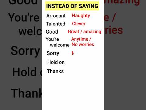Instead of saying these words | #anamikaenglishclub #shorts