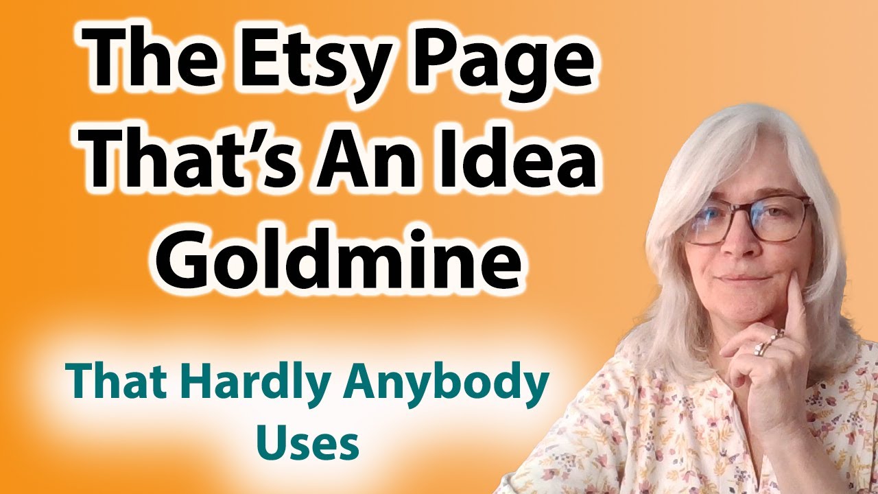 How To Use The Etsy Home Page for Data Research